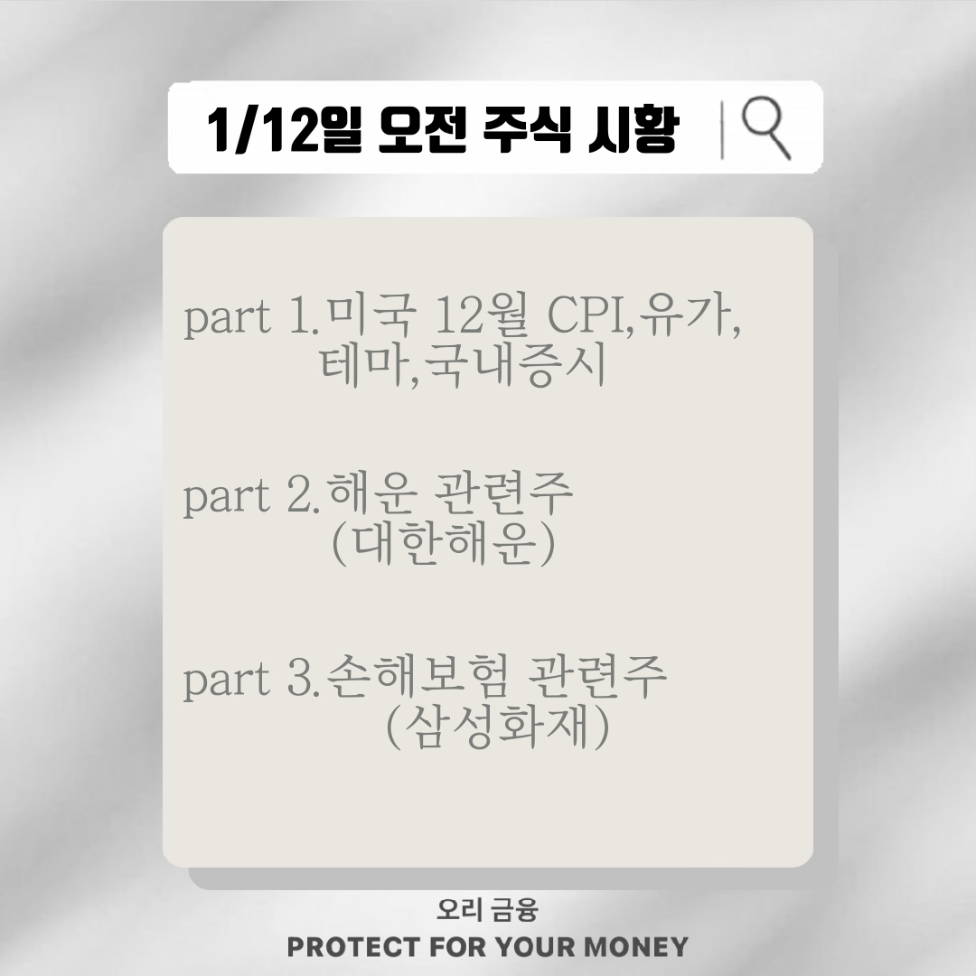 1월 12일 오전 주식 시황 - 플팍스(plpax)