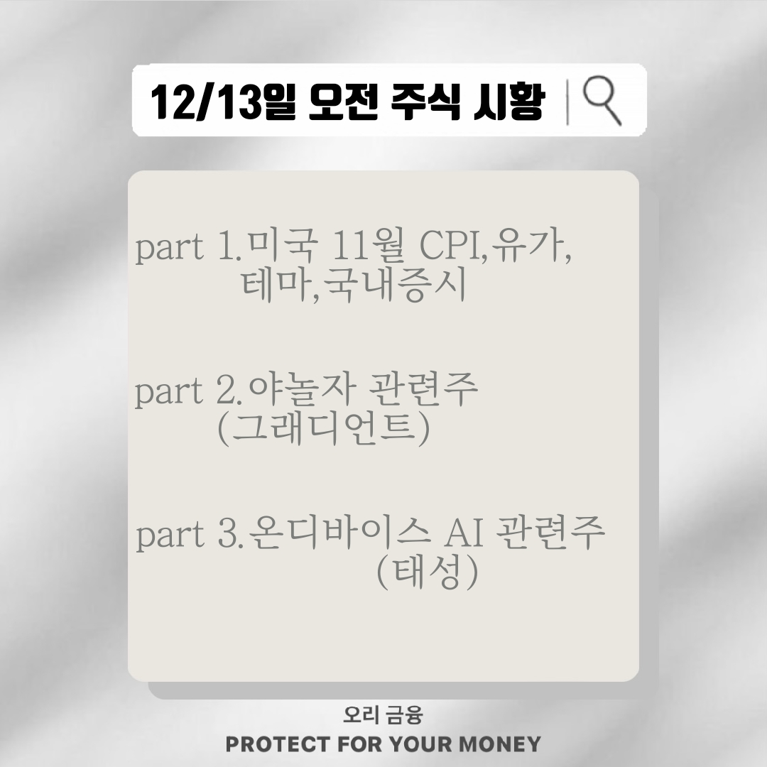 12월 13일 오전 주식 시황 - 플팍스(plpax)