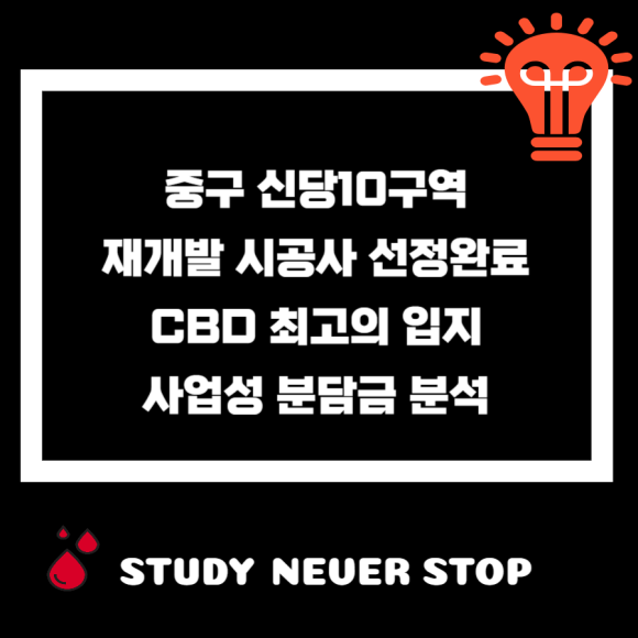 신당10구역 신통기획 시공사 선정 재개발 사업성 분담금 분석 - 플팍스(plpax)