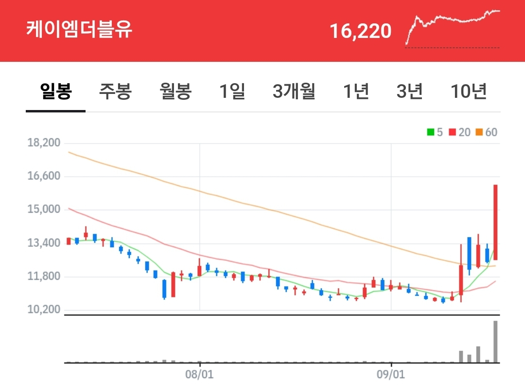 [종목분석] 케이엠더블유 - 플팍스(plpax)