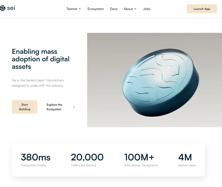 세이 코인 SEI 5연속 하락 - 플팍스(plpax)