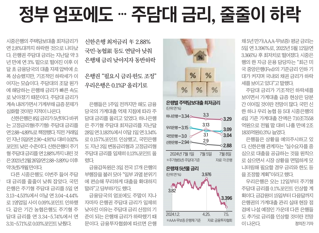 07.09 오늘의 경제 뉴스 -"국민연금 보험료 월 최대 2만4300원 인상" - 플팍스(plpax)