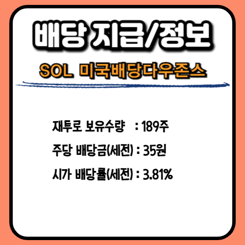 [배당정보_SOL미국배당다우존스] - 플팍스(plpax)